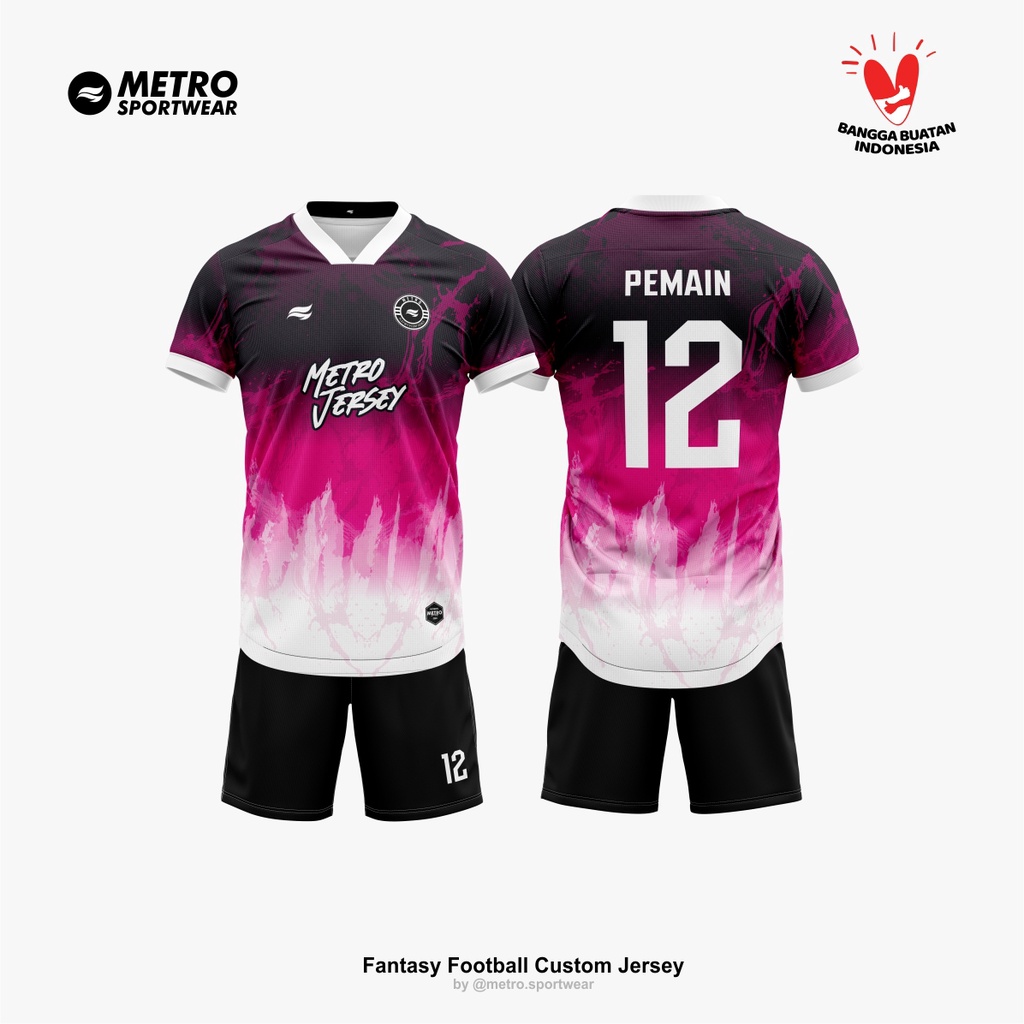 Jersey Sepak Bola Free Design Full Printing | Shopee Indonesia