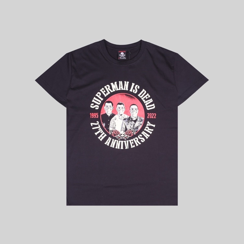 Jual TS SUPERMAN IS DEAD - 27th BLACK ( ROCK MERCH ) | Shopee Indonesia