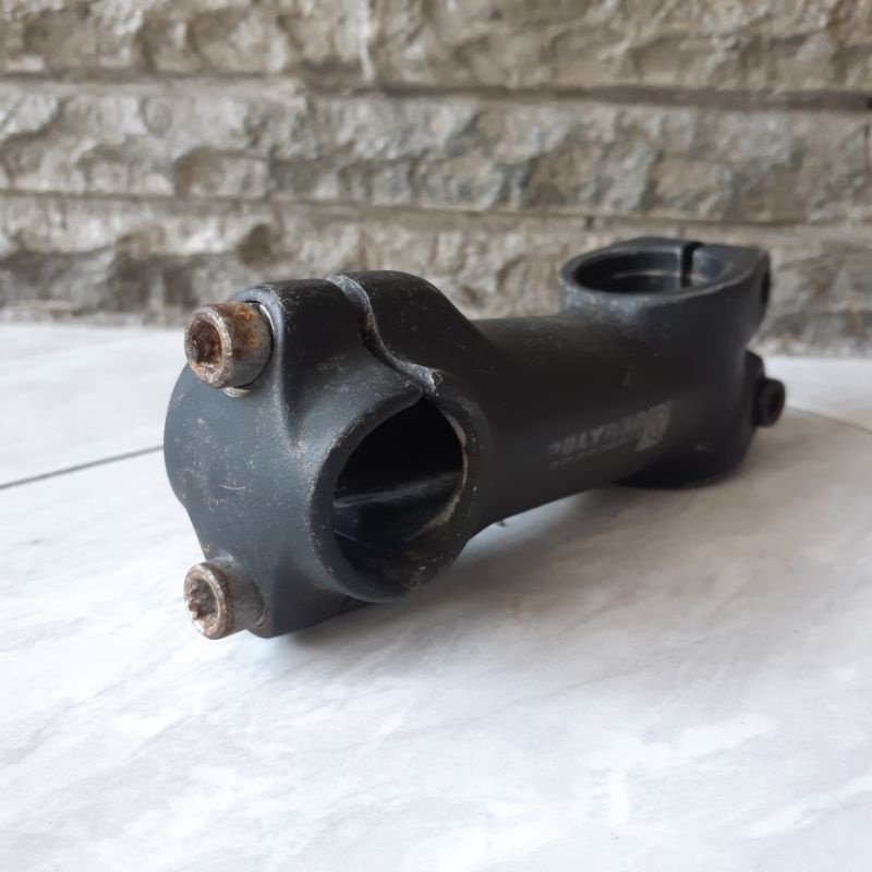Jual Stem sepeda polygon ori second stem sepeda hitam polygon | Shopee ...