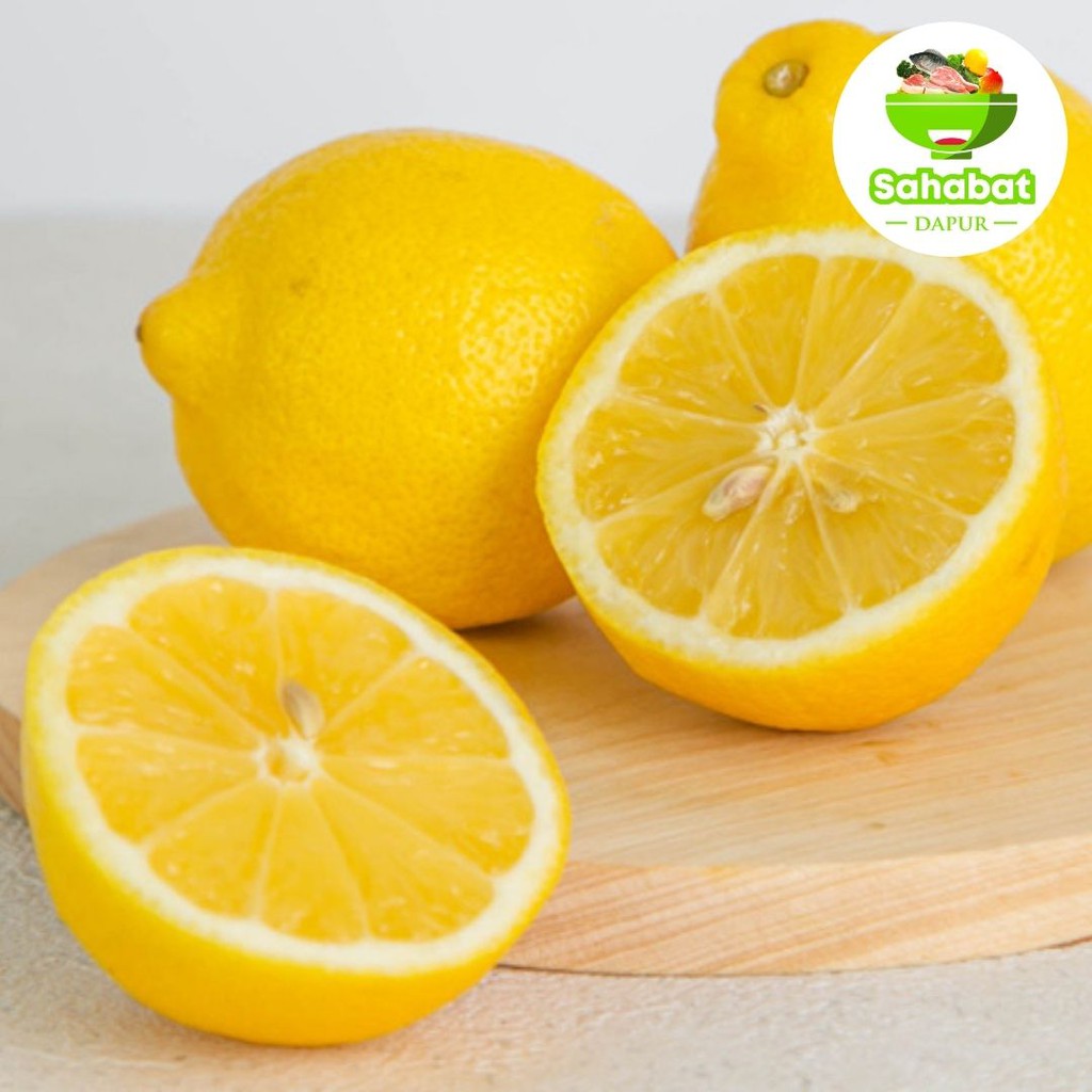 Jual Buah Segar/Jeruk Lemon/Lemon Import 500gr Sahabatdapur | Shopee ...