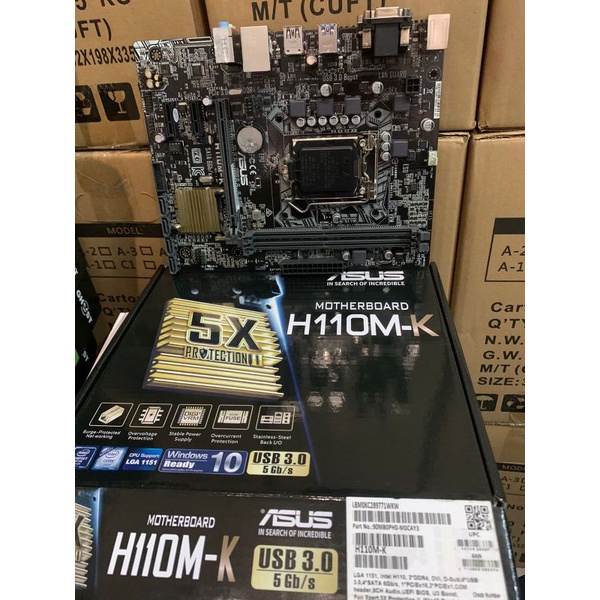 Jual ASUS H110MK Motherboard Socket LGA 1151 H110M-K | Shopee Indonesia