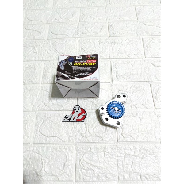 Jual hi flow racing oil pump pompa oli mesin xtr racing sonic Supra GTR cb CBR 150 LED | Shopee ...