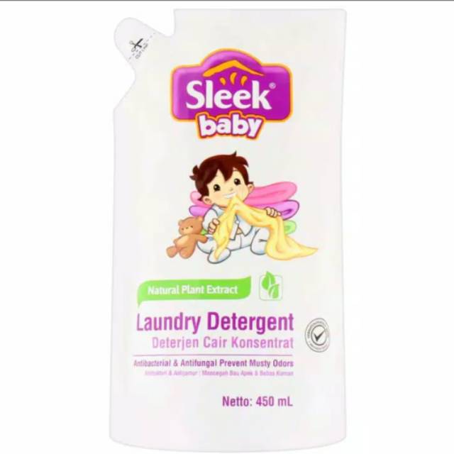 Jual Sleek Baby Laundry Detergent 450 mL | Shopee Indonesia