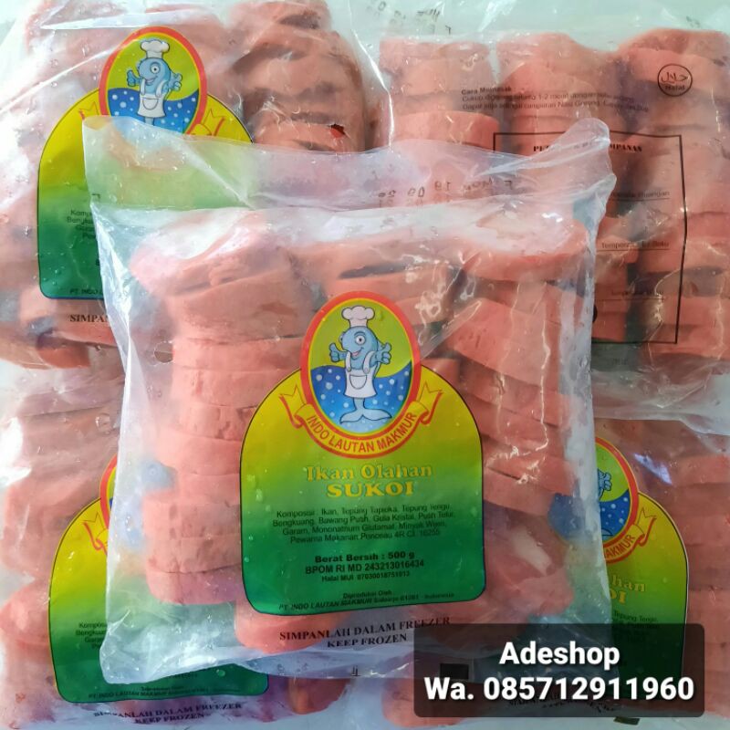 Jual ILM ikan olahan sukoi 500gr gram indo lautan makmur | Shopee Indonesia
