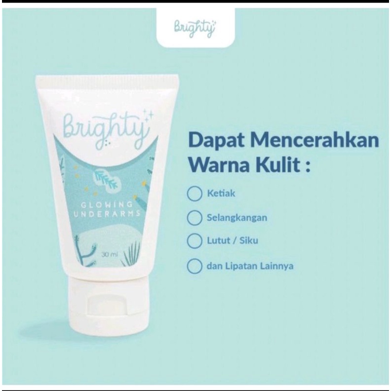 Jual Brightly Glowing Underarm Cream (Isi 30 ml) Indonesia|Shopee Indonesia