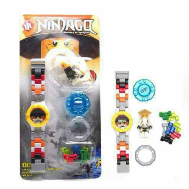 Jual Jam tangan anak anak bocah digital multifungsi mainan lego bongkar ...