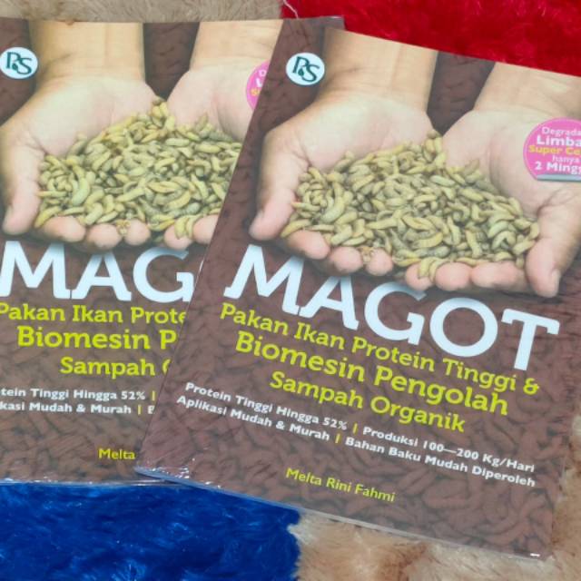 Jual MAGOT: Pakan Ikan Protein Tinggi & Biomesin Pengolah Sampah ...