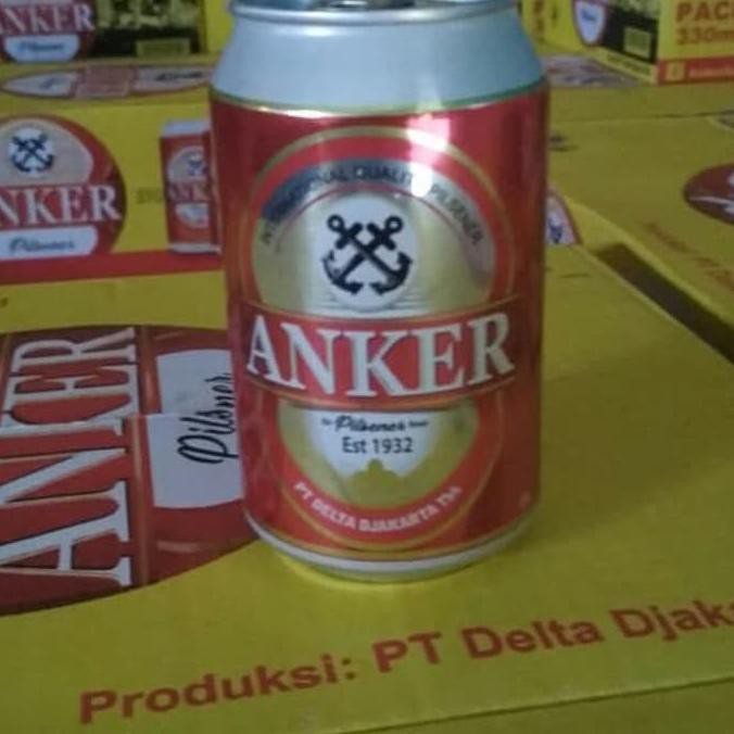 Bir kaleng anker 320 ml x 12 kaleng | Shopee Indonesia
