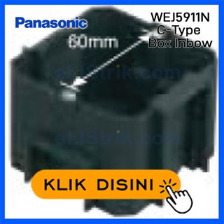 Jual PANASONIC C-Type Box Inbow WEJ5911N INBOW/OUTBOW DOOST plastik ...
