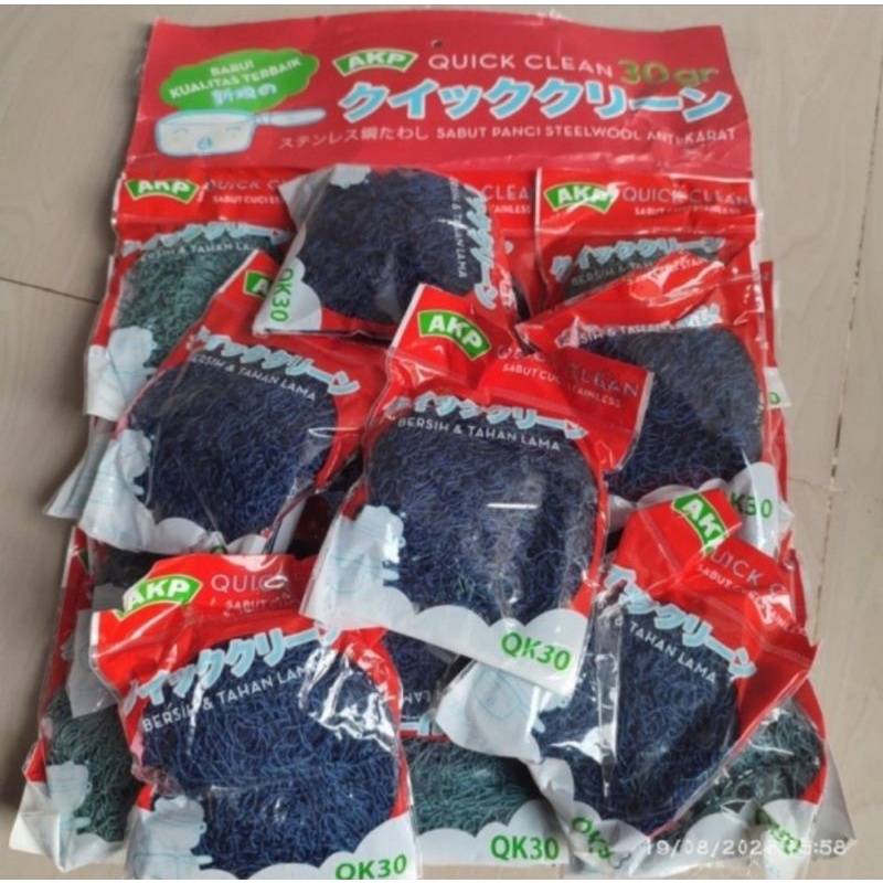 Jual Serabut Jaring Cuci Piring / Sabut jala Pencuci Piring 30 Gram ...