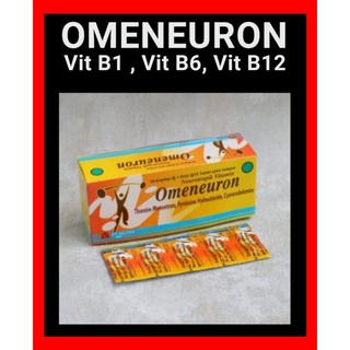 Jual OMENEURON VITAMIN NEUROTROPIK (jual per strip @10 tablet ...