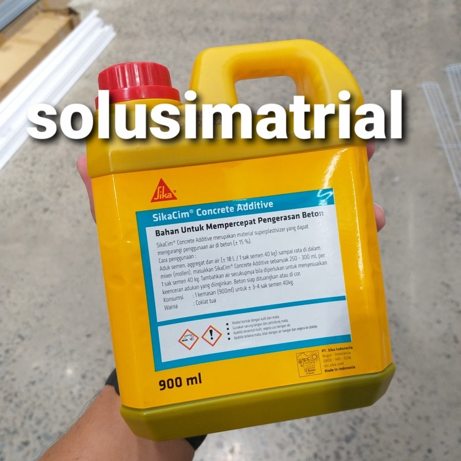 Jual SikaCim Concrete Additive 900ml obat beton | Shopee Indonesia