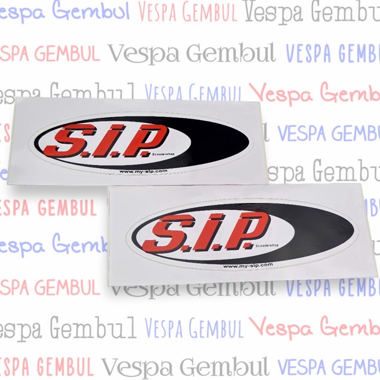 Jual stiker sticker vespa SIP scooter original | Shopee Indonesia