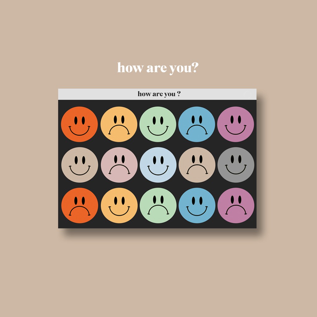 Jual HOW ARE YOU? STICKER SET | Shopee Indonesia