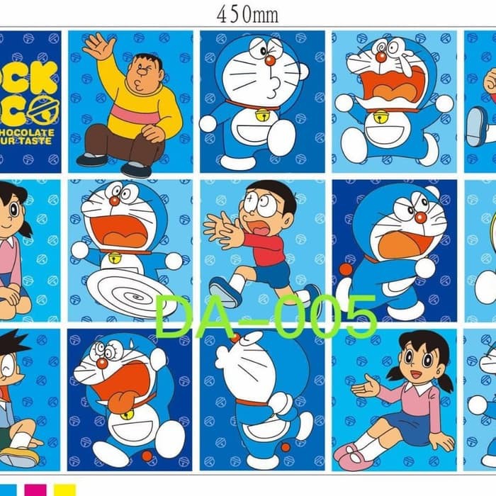 Jual Wallpaper Sticker Dingding Doraemon & Nobita 10M x 45Cm | Shopee ...