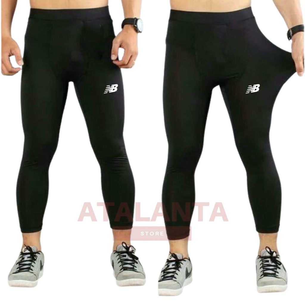 Jual Legging Pria Wanita Celana Baselayer Legging Olahraga Gym Legging ...