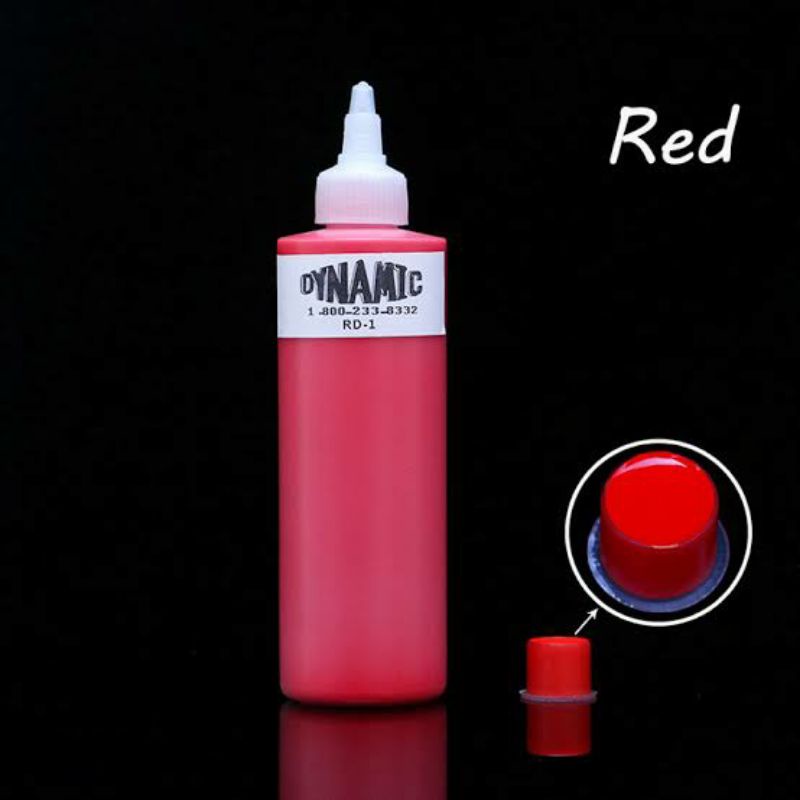 Jual Tinta Tatto / Tinta Tatto Dynamic Merah | Shopee Indonesia