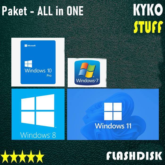 Jual Installer - Win AIO 7, 8.1, 10, 11- ALL IN ONE | Shopee Indonesia