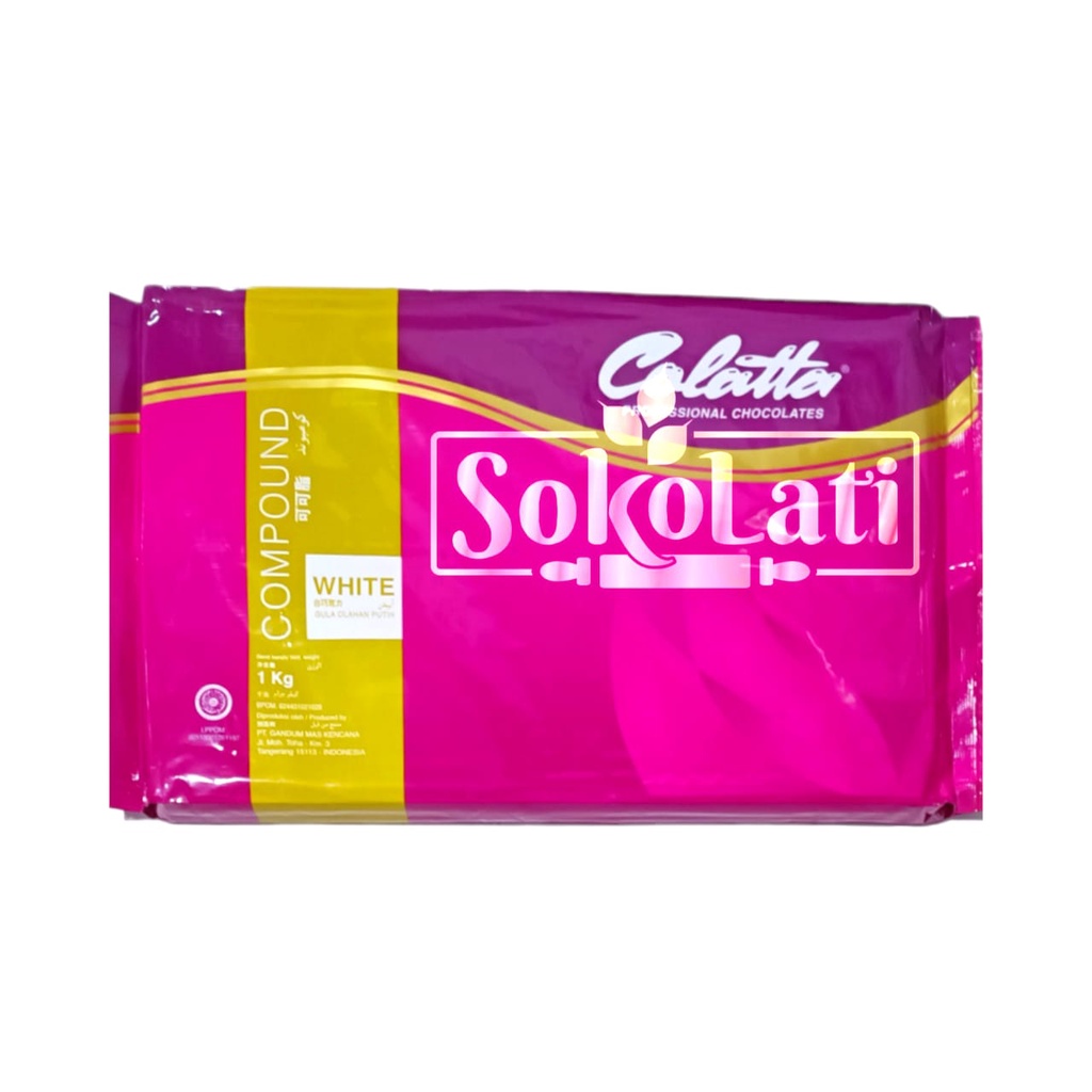 Jual Colatta White Chocolate Compound 1Kg | Shopee Indonesia