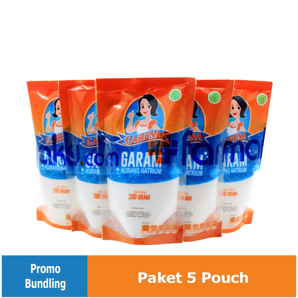 Jual Garam Garena 200 G Paket 5 Pcs | Shopee Indonesia