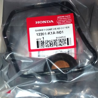 Jual Seal Gasket Packing Head Cylinder Cover 12391-K1A-N01 Ori Honda Scoopy Genio Beat Street ...