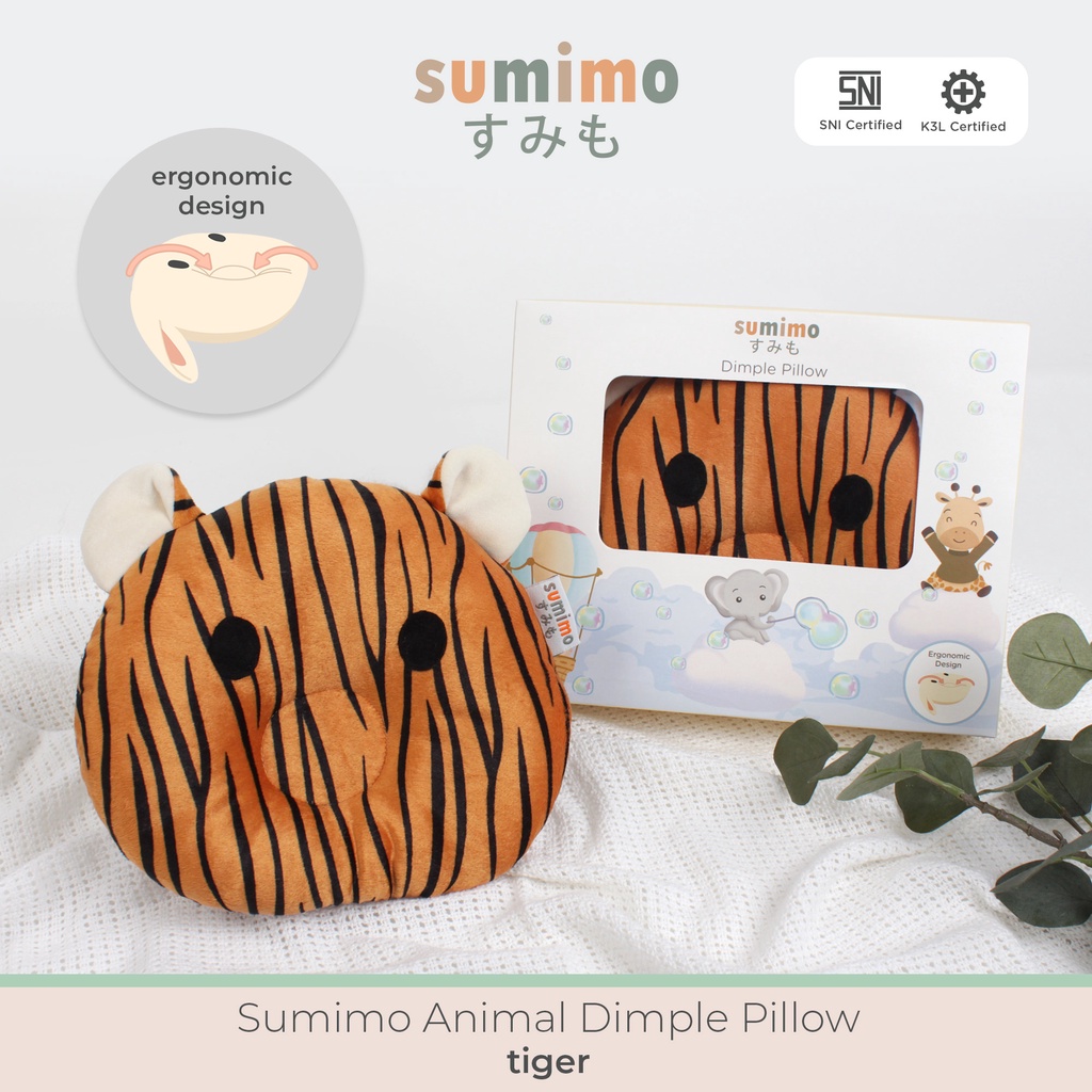 Jual Sumimo Dimple Pillow Ergonomic Bantal Peang/Peyang Super Fluffy ...