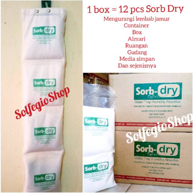 Jual Sorb Dry silica gel container Silika gel desiccant kebutuhan ...