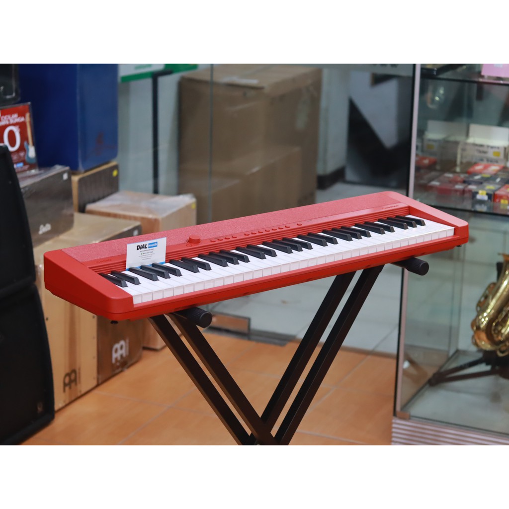 Jual Casio CTS1 Keyboard 61 Key Red - CTS 1 / CT-S1 / CT S1 Garansi ...