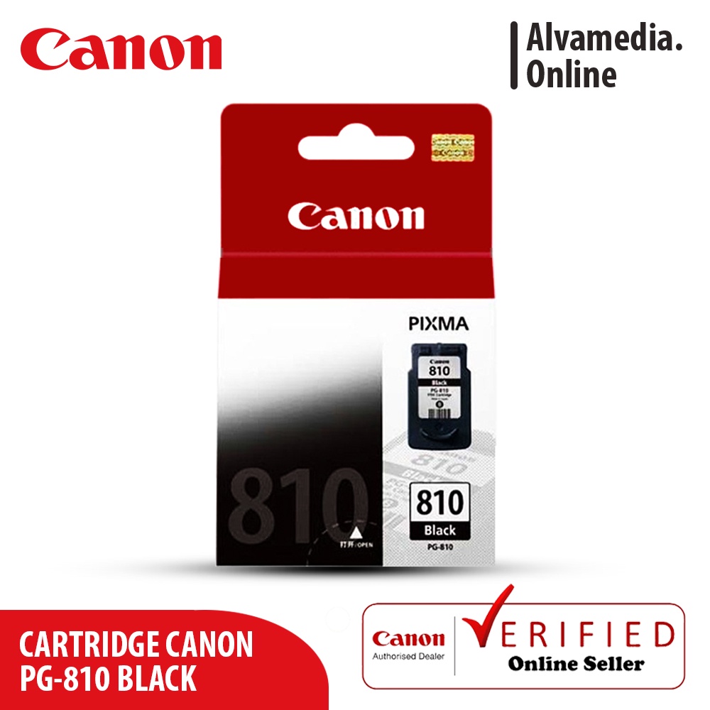 Jual Cartridge Canon PG-810 Black / Tinta Canon 810 / Canon Ink ...