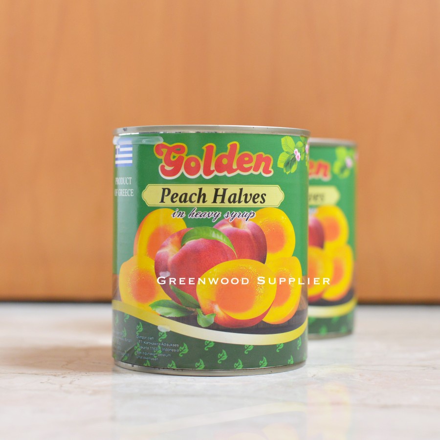 Jual Golden Peach Halves / Persik Kaleng - 820G (Product Of Greece ...