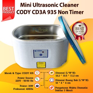Jual Mini Ultrasonic Cleaner Ultra Sonic Alat Pembersih Perhiasan ...