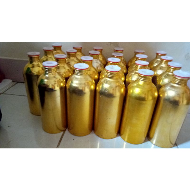 Jual Botol Kaleng Gold 500ml | Shopee Indonesia
