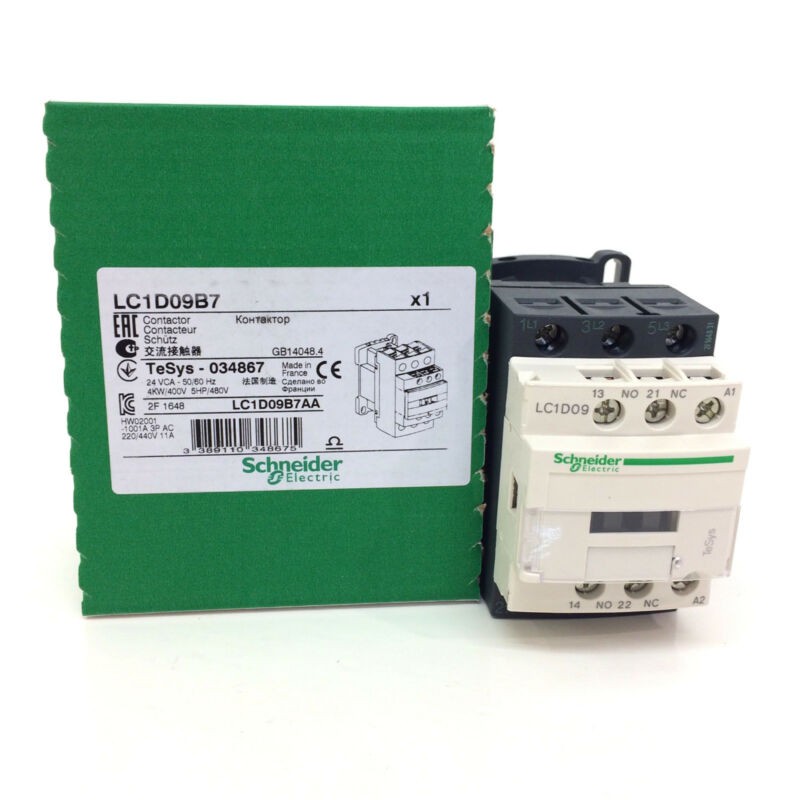 Jual Kontaktor LC1D09M7 / Contactor LC1D09M7 Schneider Kontrol AC 3P 25A | Shopee Indonesia