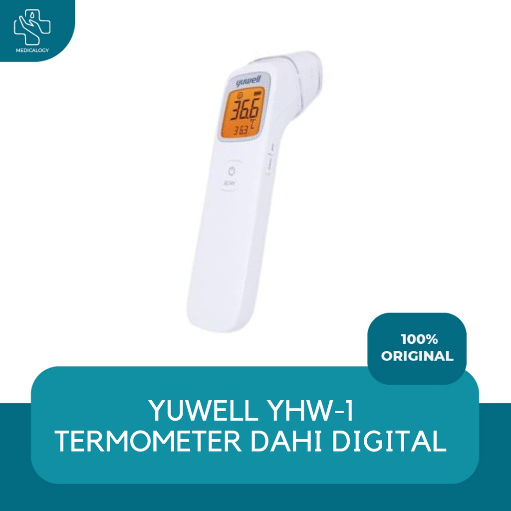 Jual YUWELL YHW-1 Termometer Non Contact Dahi Digital / Termometer ...