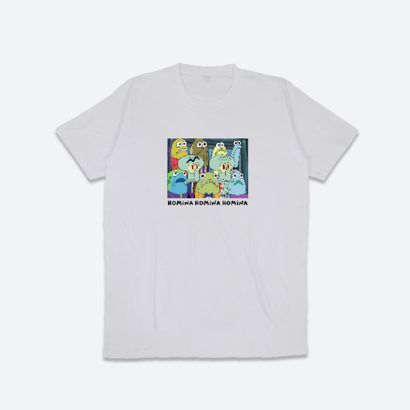 Jual KAOS HOMINA HOMINA SPONGEBOB | Shopee Indonesia