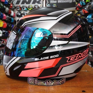 Jual HELM BMC BLADE MOTIF FULL FACE MURAH LISENSI DOT/SNI ORIGINAL ...