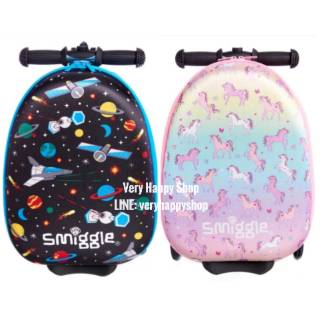 Jual Smiggle Hardtop Trolley Scooter Travel Suitcase tas koper anak ...