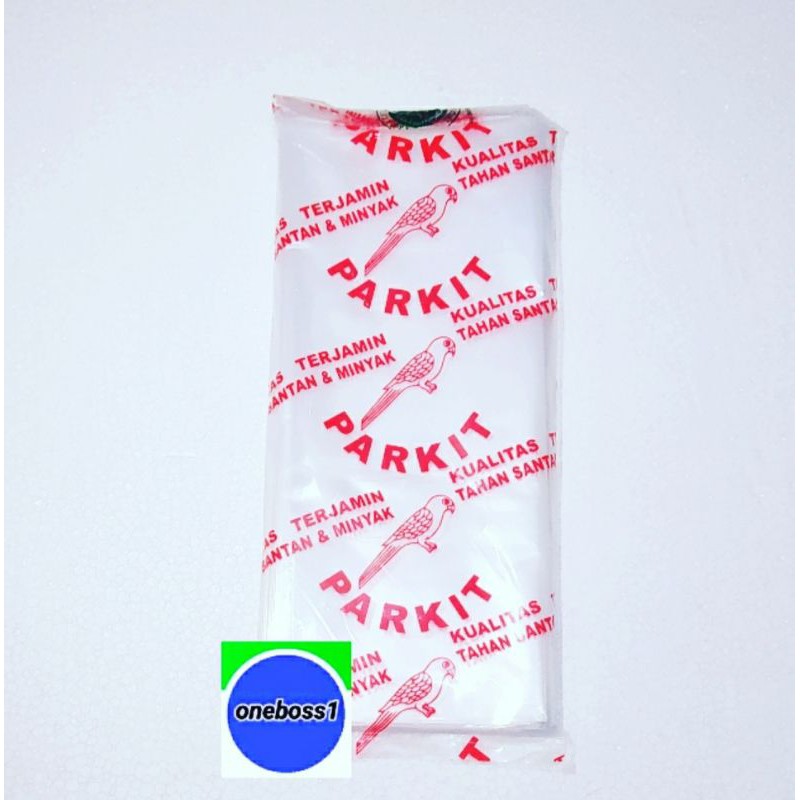 Jual Plastik PARKIT Kuat dan Bagus Untuk Packing Ikan Cupang dan Guppy ukuran 10 x 25 cm ...