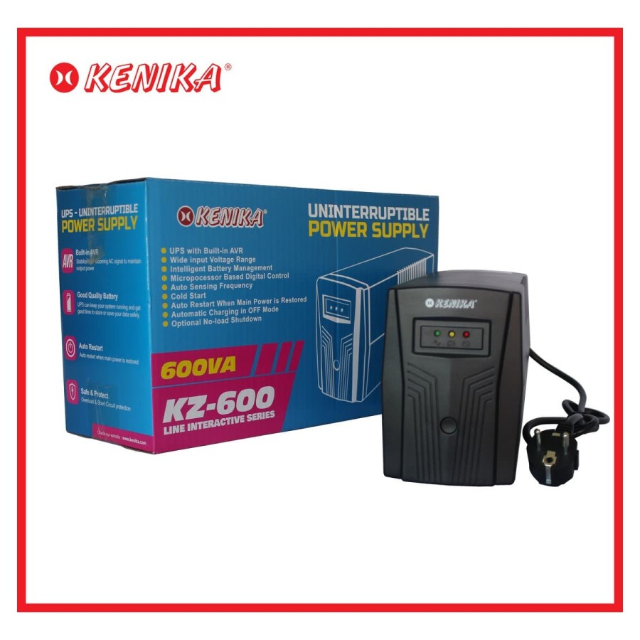 Jual Kenika UPS KZ-600 VA | Shopee Indonesia