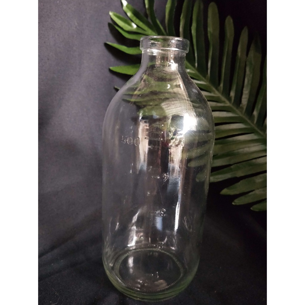 Botol Kaca 500ml INFUS Tutup Karet (12pcs) | Shopee Indonesia