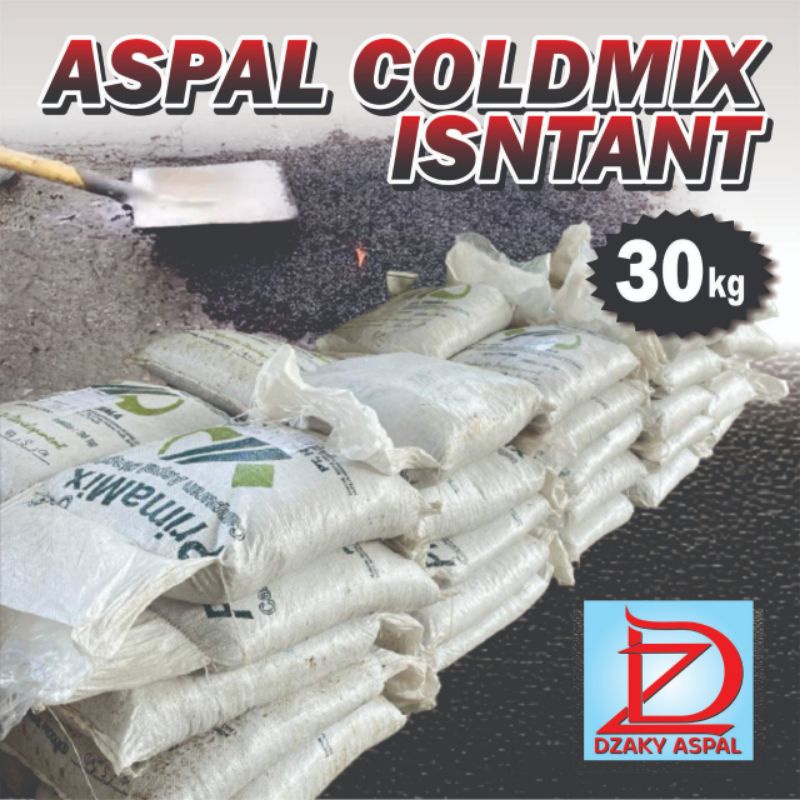 Jual Aspal cold mix instan 30kg | Shopee Indonesia