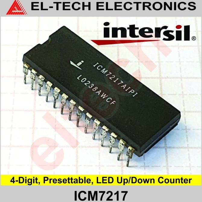 Jual ICM7217 ICM 7217 4-Digit, Presettable, LED Up/Down Counter elt3ch ...
