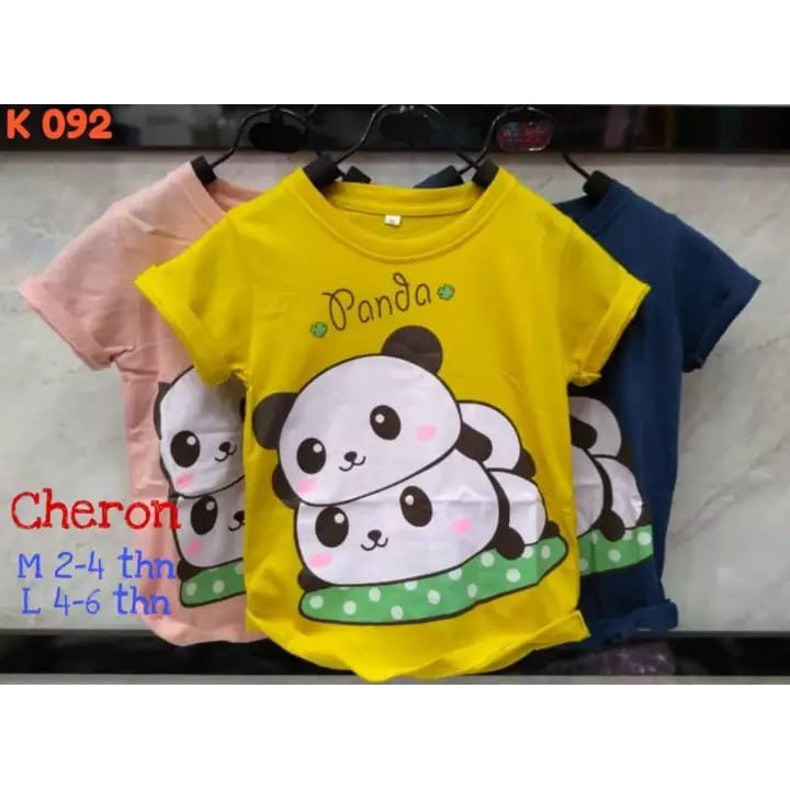 Jual Lexander Baju Kaos Anak PANDA | Shopee Indonesia