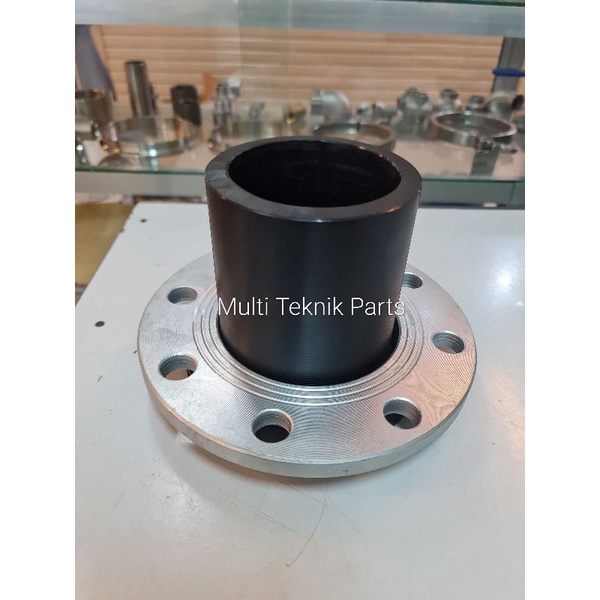 Jual Stub End HDPE PN10 / PN16 + Flange Besi Galvanis Jis 10k 4" inch ...