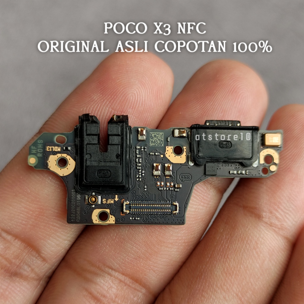 Jual ORIGINAL BOARD - KONEKTOR CHARGER - MICROPHONE MIC - JACK AUDIO PCB - POCO X3 NFC X3 PRO ...