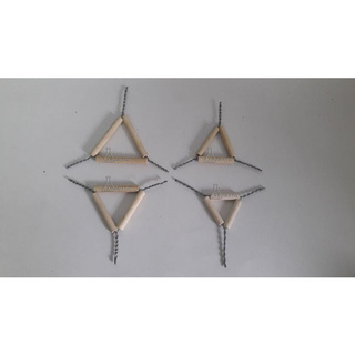 Jual SEGITIGA PORSELIN / PORSELEN / PORCELAIN 5 CM - KAWAT SENG Lab YS ...
