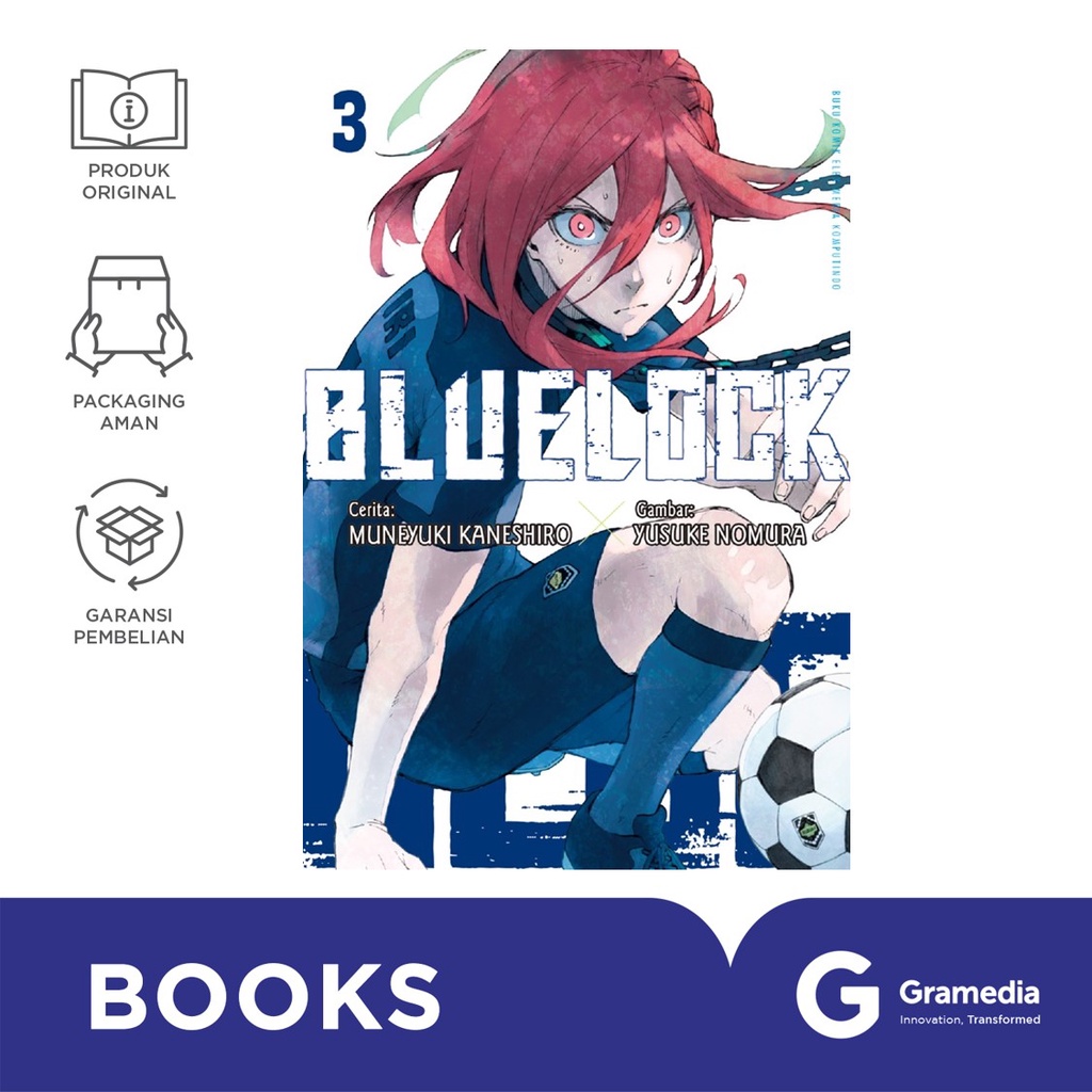 Jual Blue Lock 03 (Muneyuki Kaneshiro, Yusuke Nomura) | Shopee Indonesia