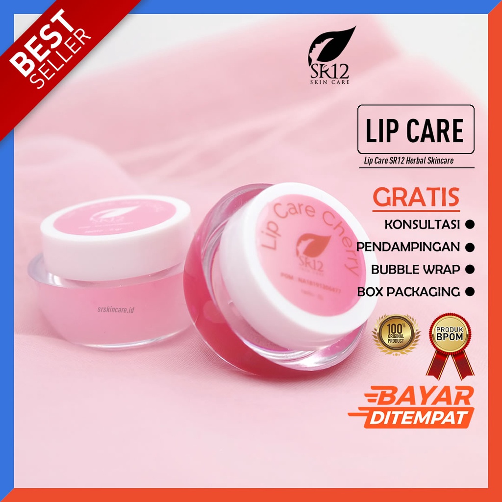 Jual LIP CARE SR12 Lip Balm Lip Serum Pelembab Bibir Alami dan Pencerah Warna Bibir BPOM | SR12 ...