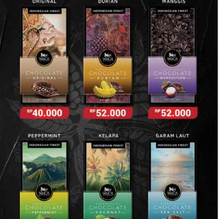 WoCA Coklat SeaSalt Premium Chocolate 90 gram | Shopee Indonesia