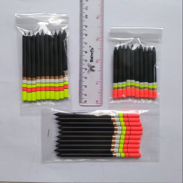 Jual Pelampung pancing plastik pipet hitam per 10 PCS Indonesia|Shopee ...